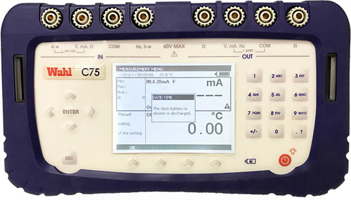 C75 Documenting Multifunction Thermocouple, RTD Temperature and Process ...