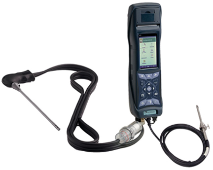 S6000-5SH Five Gas Industrial handheld Combustion Emissions Analyzer ...