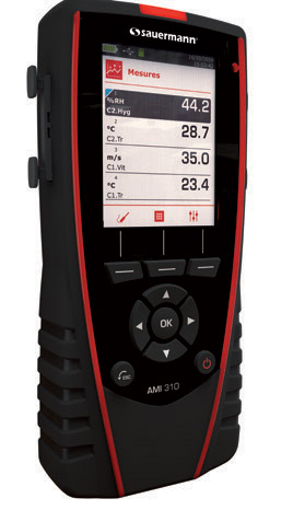 AMI 310 PRO Multifunction Meter Kit - Measure Pressure, Air Velocity ...